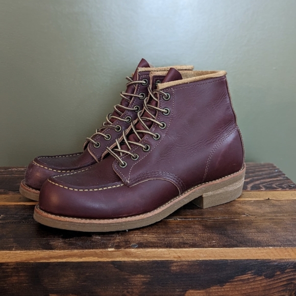 Red Wing Shoes | Shoes | Custom Red Wing Moc Toe | Poshmark